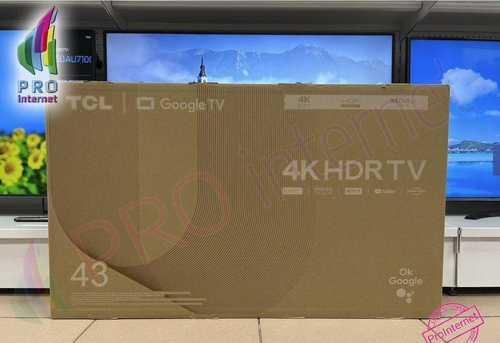 Телевизор TCL 43P635, 4K, Google TV