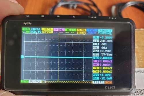 Мини осциллограф с генератором сигналов DSO quad