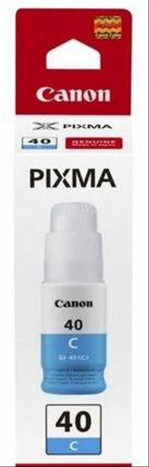 Чернила Canon GI-40C, для pixma G5040, pixma G604
