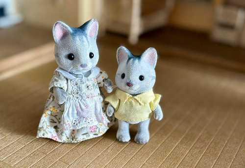 Sylvanian families семья кошек вискас