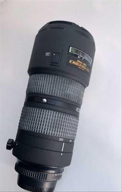 Обьектив Nikon ED AF nikkor 80-200mm 1:2.8 D