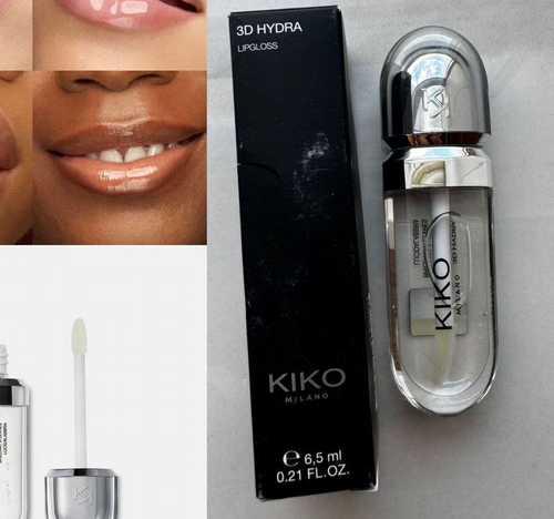 Kiko Milano 3D Hydra блеск для губ оттенок Clear