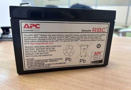 Аккумуляторная батарея для ибп APC RBC