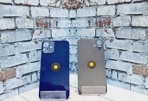 Задняя крышка для iPhone 12 mini, синяя, ориг