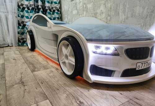 Детская кровать машина BMW