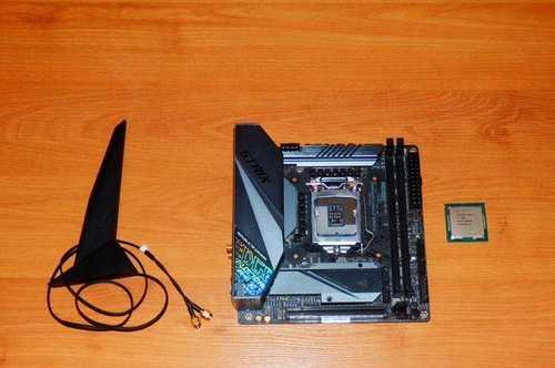 Mini-ITX Asus Rog Strix Z390-I Gaming + i7 9700