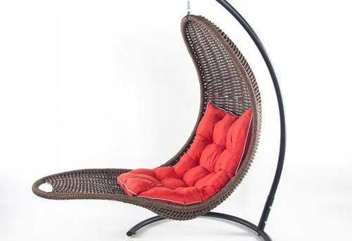 Кресло-шезлонг плетеное подвесное