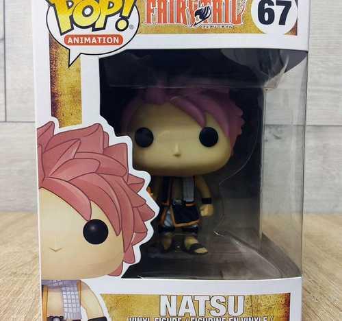 Funko Pop Нацу Драгнил - Natsu №67 Fairy Tail Хвос