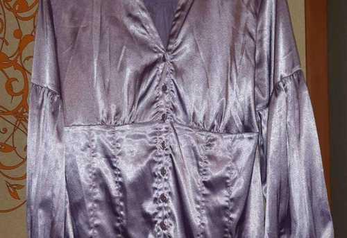 Блузка шелковая