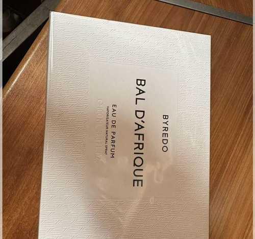 Byredo bal d afrique духи 100ml