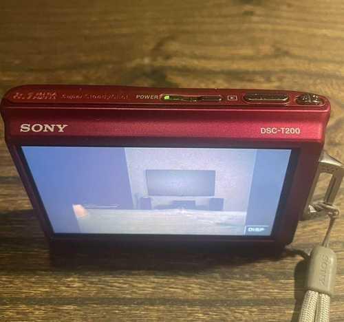 Цифровой фотоаппарат Sony cyber shot dsc t200