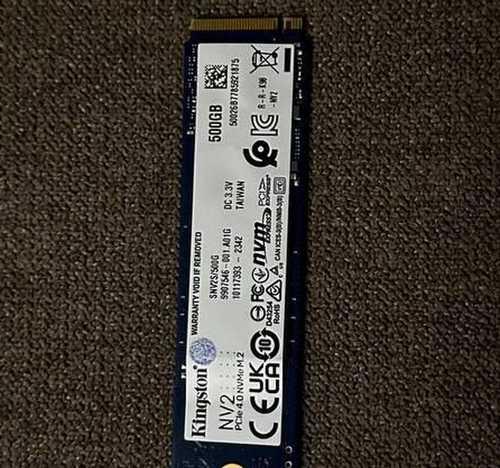 Ssd m2 nvme 512gb kingston