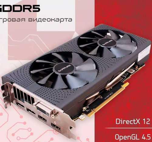 Видеокарта rx 580 8gb sapphire