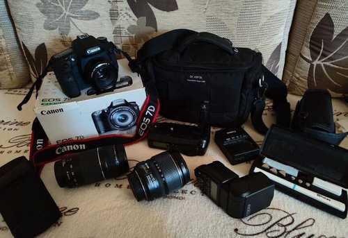 Canon 7D жирный комплект