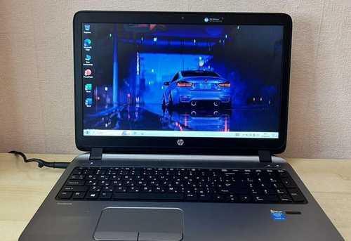 Мощный тонкий ноутбук HP на i3-4030U/500гб