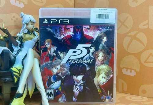 PS3 Persona 5 (английская версия) б/у