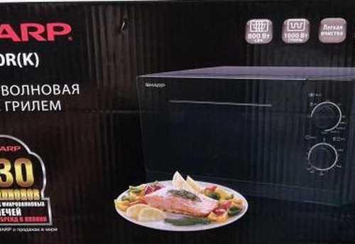 Микроволновая печь с грилем sharp R-6000R(K)