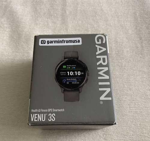 Часы Garmin venu 3s серые