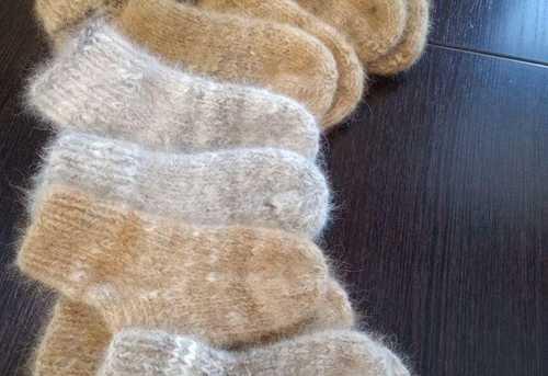 Носки детские из собачьей шерсти