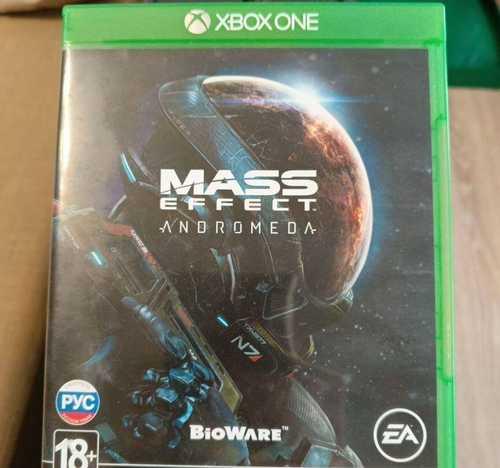 Диск Mass effect andromeda xbox