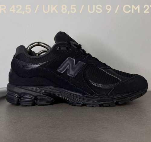 Кроссовки NEW balance 2002R black/black