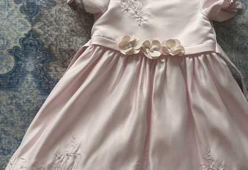 Нарядное красивое платье для девочки на 3-4 года