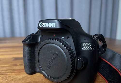 Зеркальный фотоаппарат Canon EOS 4000D Kit 18-55