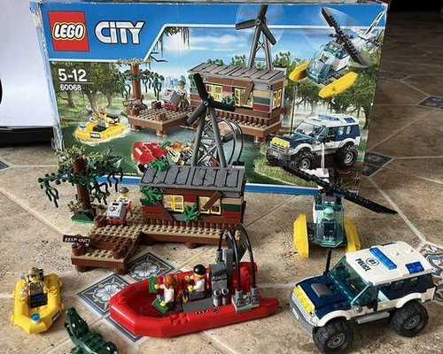 Lego city 60068 секретное убежище воришек