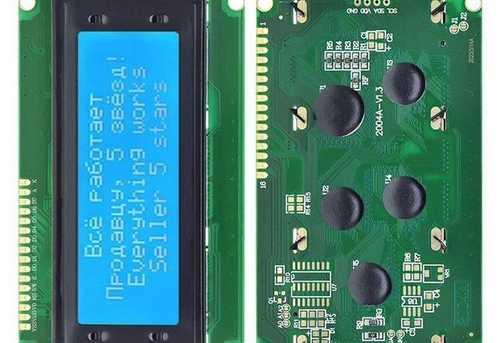LCD дисплей 20x4 +I2C для Arduino ESP Raspberr etс
