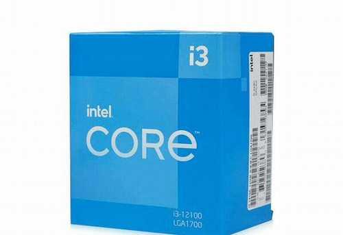 Процессор intel core i3 12100f