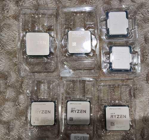 Процессор AMD Ryzen 2600 3600 5500 5600, Intel 124