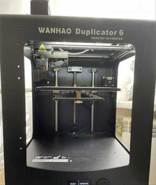 3d принтер wanhao duplicator D6 plus