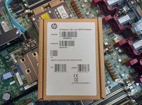 Сетевая карта HP 331FLR 4-port (Gen8/Gen9/Gen10)