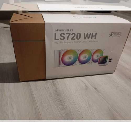 Deepcool водяное охлаждение LS720 WH