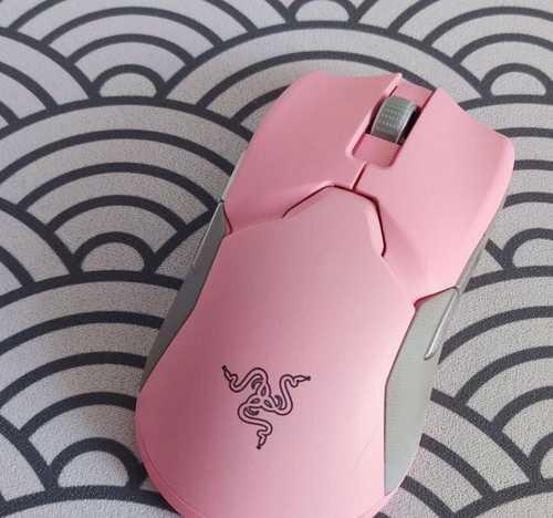 Беспроводная мышь Razer viper ultimate pink