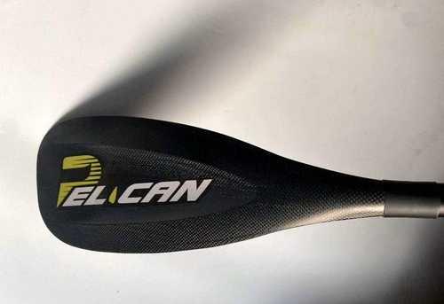 Pelican весло карбоновое sup