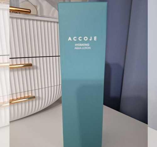 Accoje увлажняющий лосьон, новый