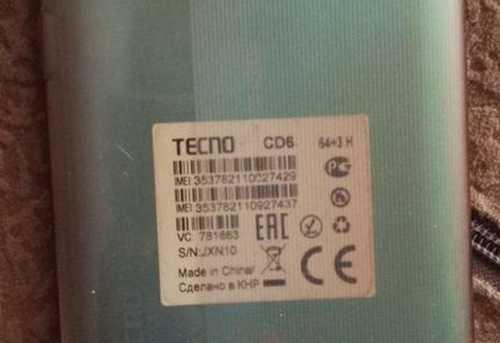 TECNO Camon 15, 4/64 ГБ