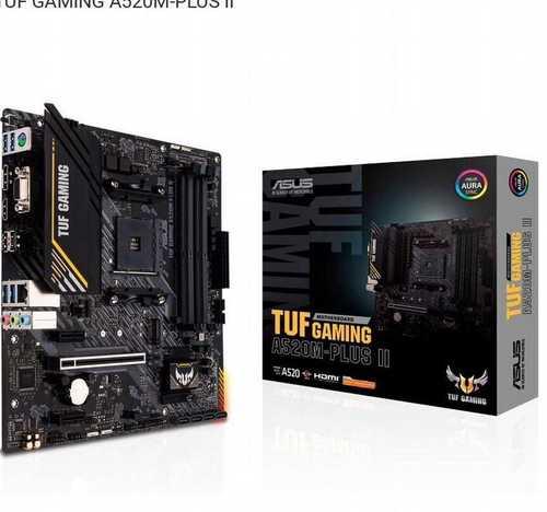 TUF gaming A520M-plus II, Материнская плата Asus TUF