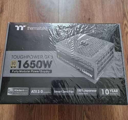 Новый Thermaltake Toughpower GF3 1650W Gold