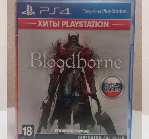 Игра Bloodborne PS4 диск