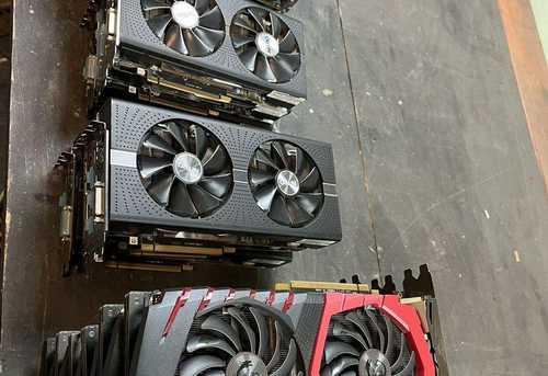 Видеокарты RX470/480/570/580 4gb