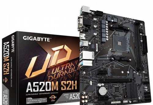 Материнская плата Gigabyte A520M S2H (AM4) новая