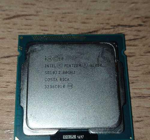 Процессор intel pentium g2010