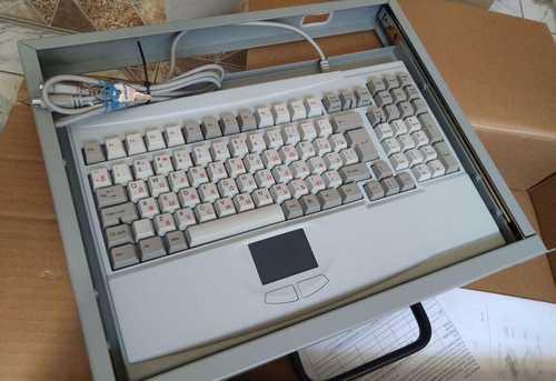 Клавиатура промышленная Advantech KBD-6312 серая