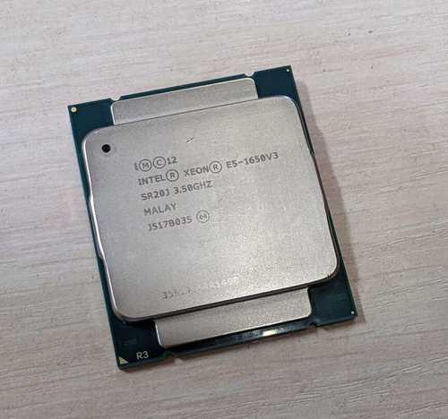 Процессор Xeon e5 1650 v3