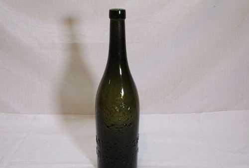 Бутылка из под вина старинная Жуков 19 век №10121