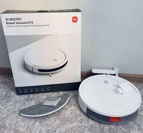 Робот пылесос xiaomi robot vacuum e12 eu