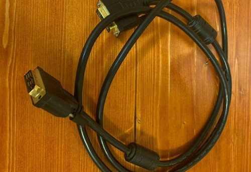 DVI и VGA кабели