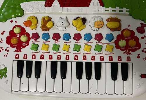 Музыкальное детское пианино